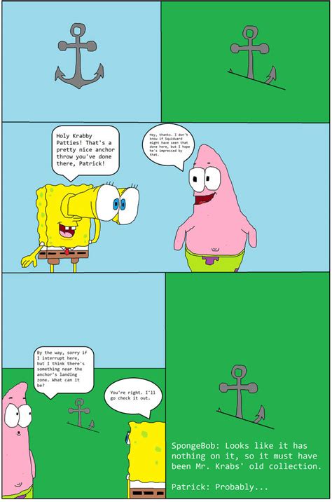 Spongebob Comics The Anchor Part 1 By Connergarczynski2003 On Deviantart