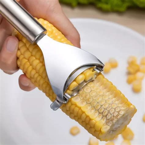 Stainless Steel Corn Stripper Corn Kerneler Peeler Fruit Vegetable