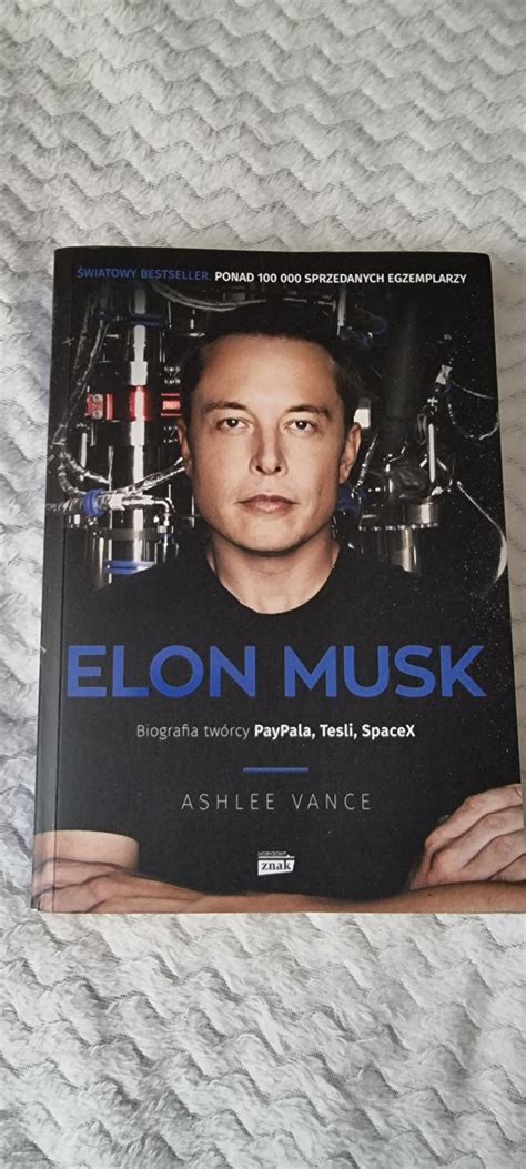 Elon Musk Ashlee Vance Biografia Warszawa Wola • Olxpl