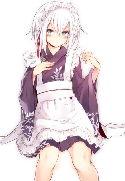 最高のいいとこ取り！ 「和風メイド」衣装の女の子キャラクターのイラスト詰め合わせ ニコニコニュース オリジナル