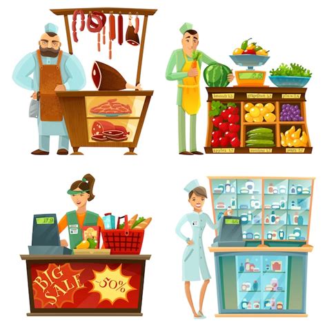 Imágenes De Comerciante Dibujos Animados Descarga Gratuita En Freepik