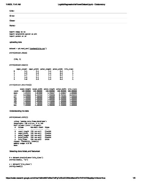Logistic Reg Program Assignments Work Computer Science And