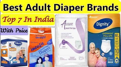 Top 7 Best Adult Diaper Brands In India With Price Youtube