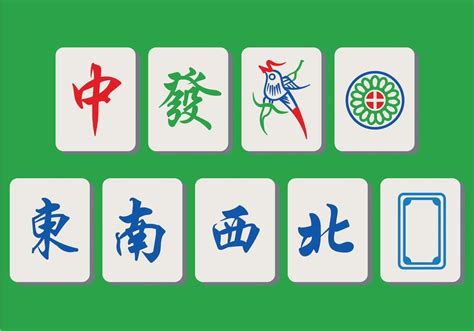 Mahjong Tiles Vector Art Icons And Graphics For Free Download