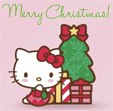 Pin En Christmas Wallpapers Hello Kitty Imagenes Pegatinas Bonitas