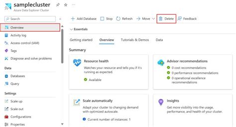 How To Delete An Azure Data Explorer Cluster Azure Data Explorer Posted On The Topic Linkedin
