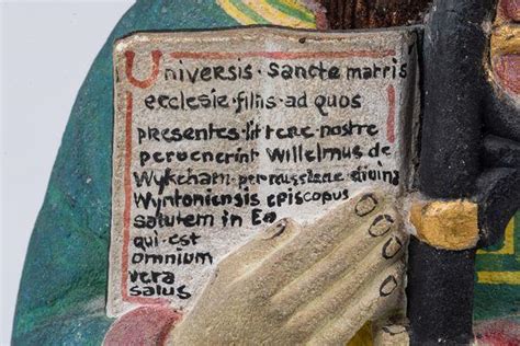 Herbert Joseph Cribb 1892 1967 Willelmus De Wykeham Bada