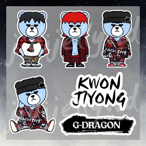 Jual Sticker Krunk G Dragon 6 Pcs Sticker Vinyl Anti Air Shopee