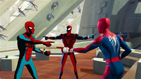 Across The Spider Verse Makes Spooderman And Pointing Meme Canon