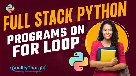 Control Flow Programs On For Loop Python Tutorial For Beginners