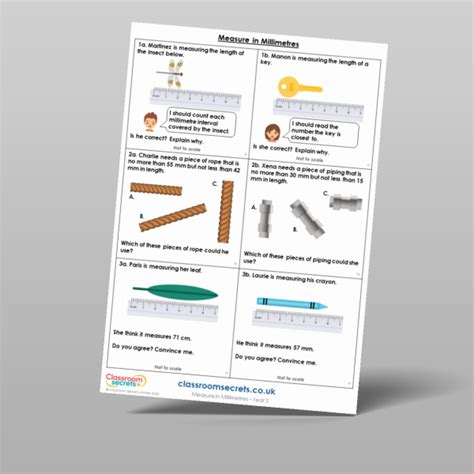 Year 3 Measure In Millimetres Reasoning And Problem Solving Resource Classroom Secrets