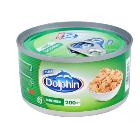 دولفين تونه مفتتة 200جم