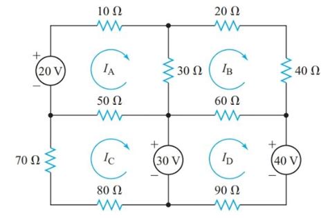Mesh Current Analysis With Solved Problems Electrical A2z