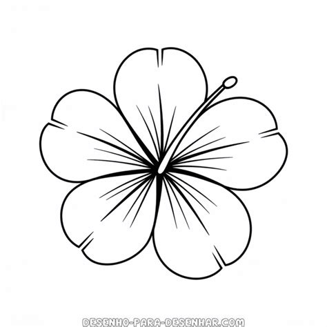 Desenhos De Flores Para Desenhar Desenho Para Desenhar