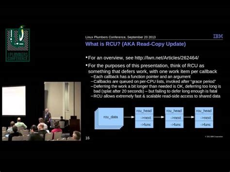 Linux Plumbers Conference Talk Improving Energy Efficiency On