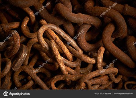 Rusty Chains Texture Background Stock Photo By YAYImages