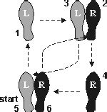 Learn To Dance The American Style Waltz Left Box Reverse Turn With