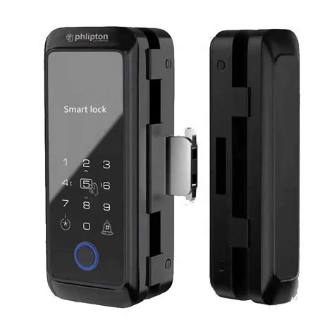 Smart Glass Door Lock Biometric Rfid Card Digital Keypad Mobile App