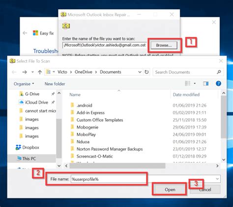 Cannot Start Microsoft Outlook Cannot Open The Outlook Window Fixed