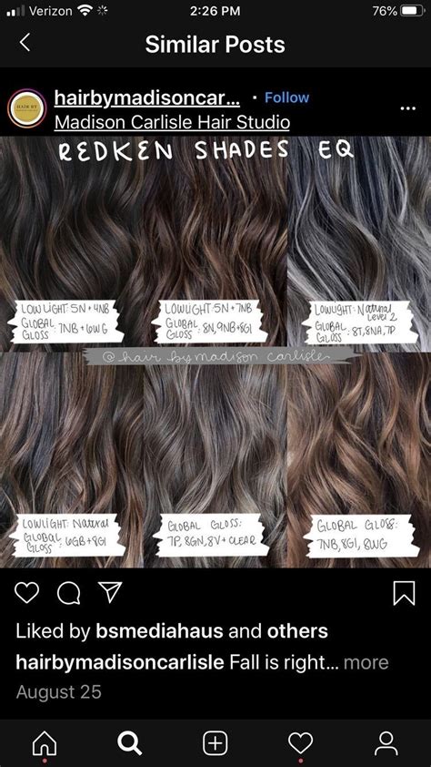 Pin By Jennifer Pinkerton On Hair Color Formulas Redken Hair Color