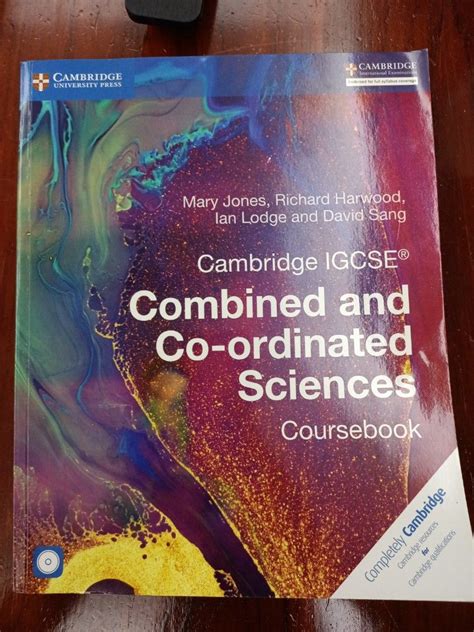 IGCSE Combined And Coordinated Sciences Coursebook Hobbies Toys Books Magazines Textbooks
