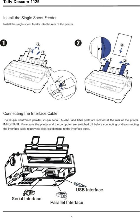 New Arrival Tally Dascom Dot Matrix Printer 1145 80 Column 24 Pins Printer Similiar With