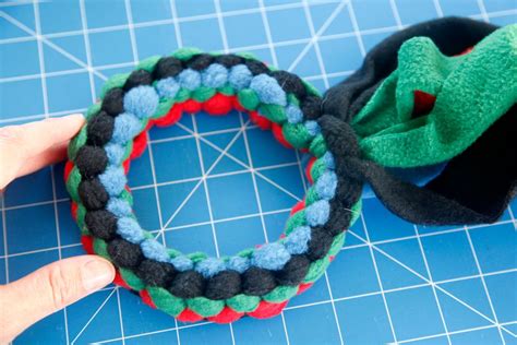 Diy Square Knot Fleece Loop Dog Tug Toy Dalmatian Diy