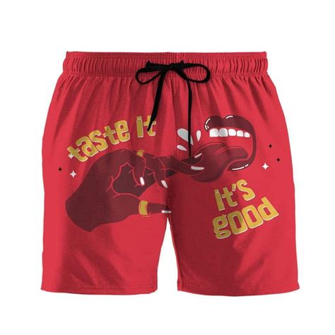 Gearhumans 3d Its Good Stop Staring At My Cock Beach Shorts Swim Trun