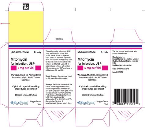 Mitomycin Package Insert Prescribing Information