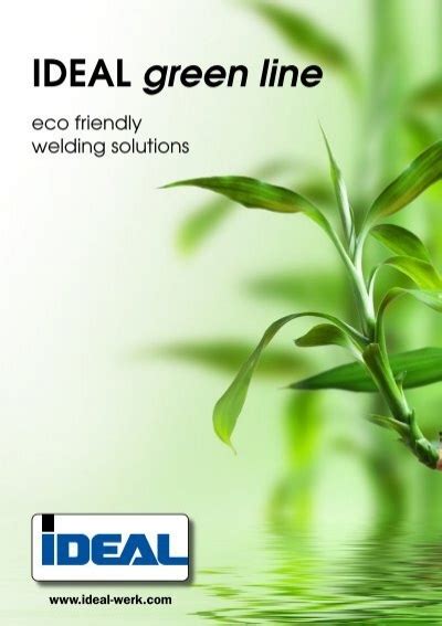 IDEAL green line - IDEAL-Werk C. + E. Jungeblodt GmbH + Co. KG