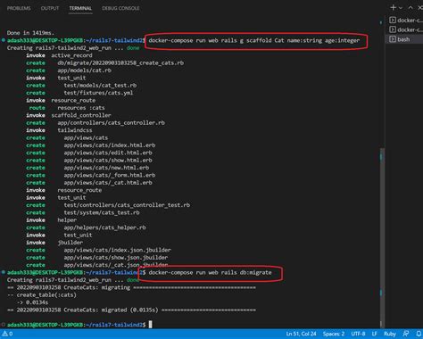 Docker Desktop For Windowsを試してみる（11）windows10＋wsl2dockerdesktopでruby
