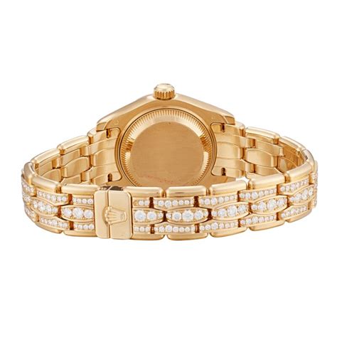 Rolex Datejust Pearlmaster Reference 80298 A Yellow Gold Automatic