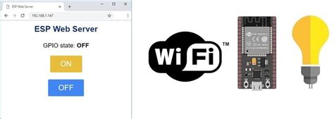 Allumer Une Lampe Connectée à La Carte Esp32 Via Wifi