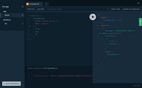 unexpected token h in json at position 0 · issue 8 · graphql boilerplates typescript graphql