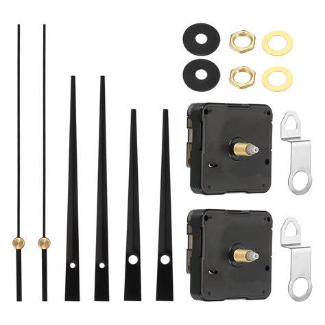 PATIKIL Clock Mechanism Replacement Set Quartz Clock Mechanism Battery Operated DIY Hanging