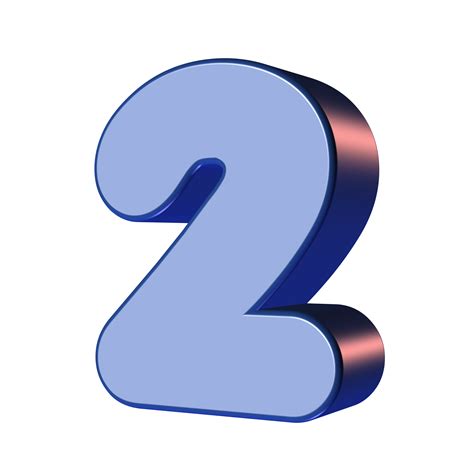 Graphic Number Two Free Image Download