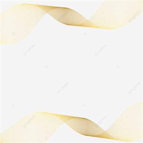 Abstract Line Light Effect Curve Technology Business Border Gold Vector Design Abstract Line