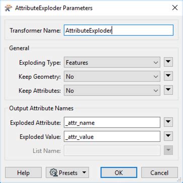 Transpose A Table Using FME FME Support Center