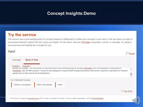 IBM Cognitive Service Introduction PPT IBM Cognitive Service Introduction PPT