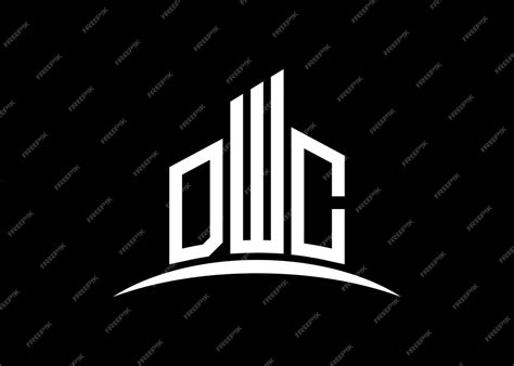 Premium Vector Letter Dwc Building Vector Monogram Logo Design
