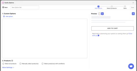 Create A New Option Set From Scratch Easifyapps