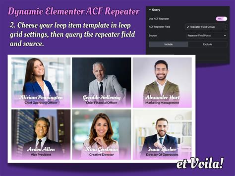 Dynamic Elementor Acf Repeater Wordpress Plugin