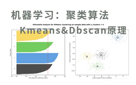 精华机器学习经典算法聚类算法之Kmeans Dbscan原理详解 代码实现 实验分析 机器学习 人工智能 哔哩哔哩 bilibili