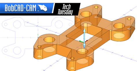tech tuesday applying a fillet and center pocket with ease using bobcad