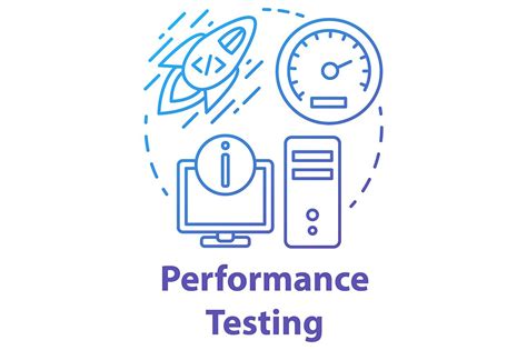Perfomance Testing Concept Icon Outline Icons ~ Creative Market