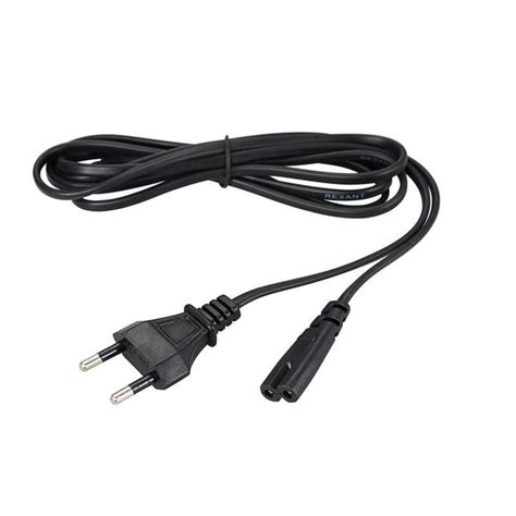 Кабель Rexant питания Iec C7 евровилка 1 8м 11 1101 купить по низкой цене в интернет