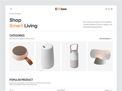 Ecobee Ecommerce Website By Tariqul Islam On Dribbble