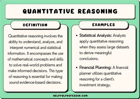Quantitative Reasoning Examples