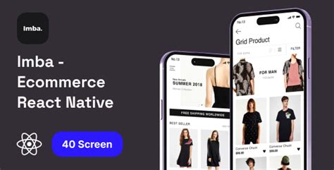 Imba React Native Ecommerce Template Graphicfort Ecommerce Template React Native Ecommerce