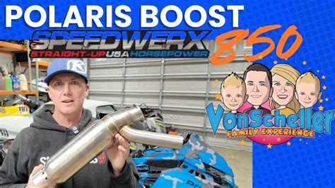 Speedwerx Can Install Polaris 850 Boost Youtube